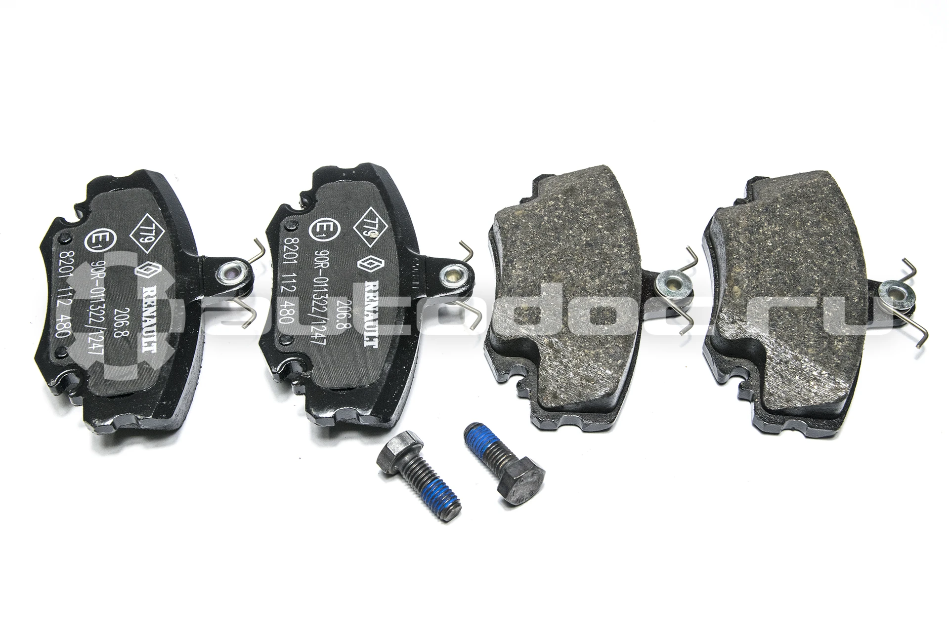 RENAULT 7701209639 - Колодки тормозные