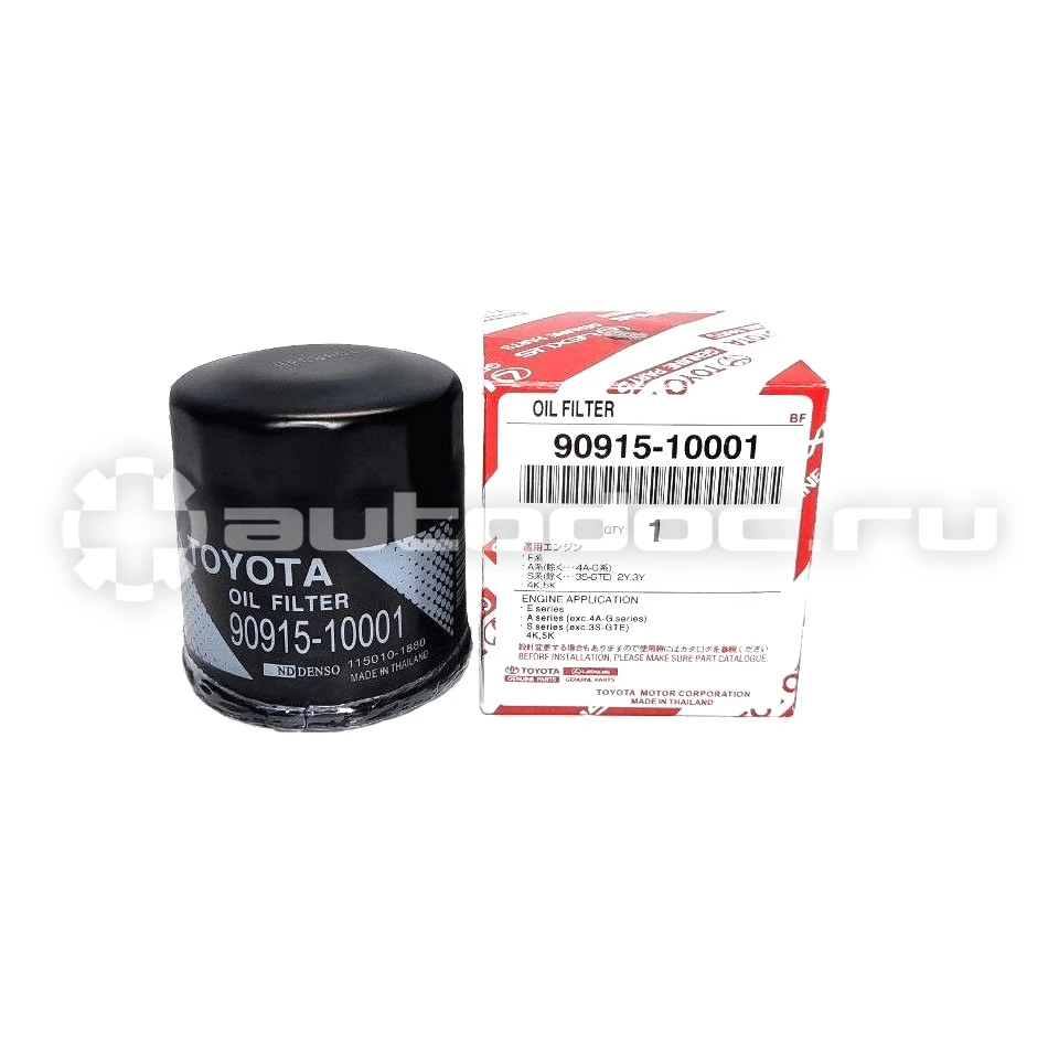 TOYOTA 9091510001 - Фильтр масляный