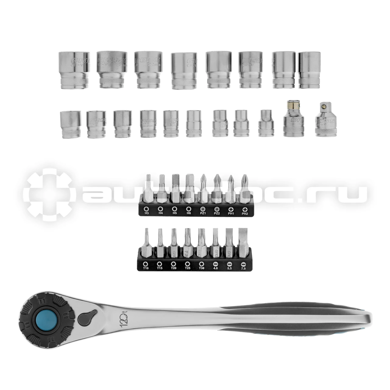 GROSS 14144 - Набор торцевых головок